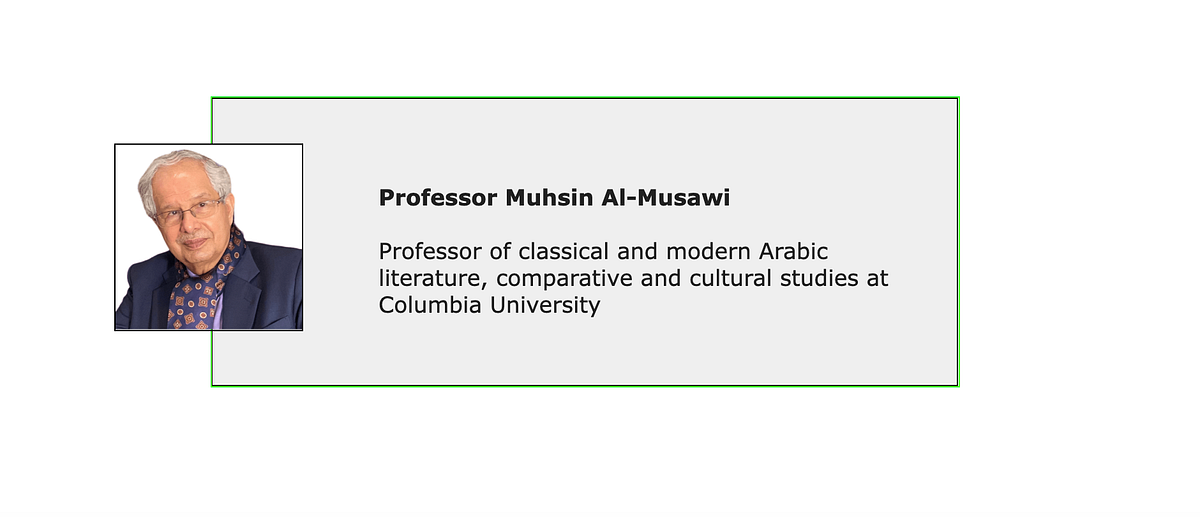 Interview with Professor Al-Musawi: Identifying Cross-Cultural ...