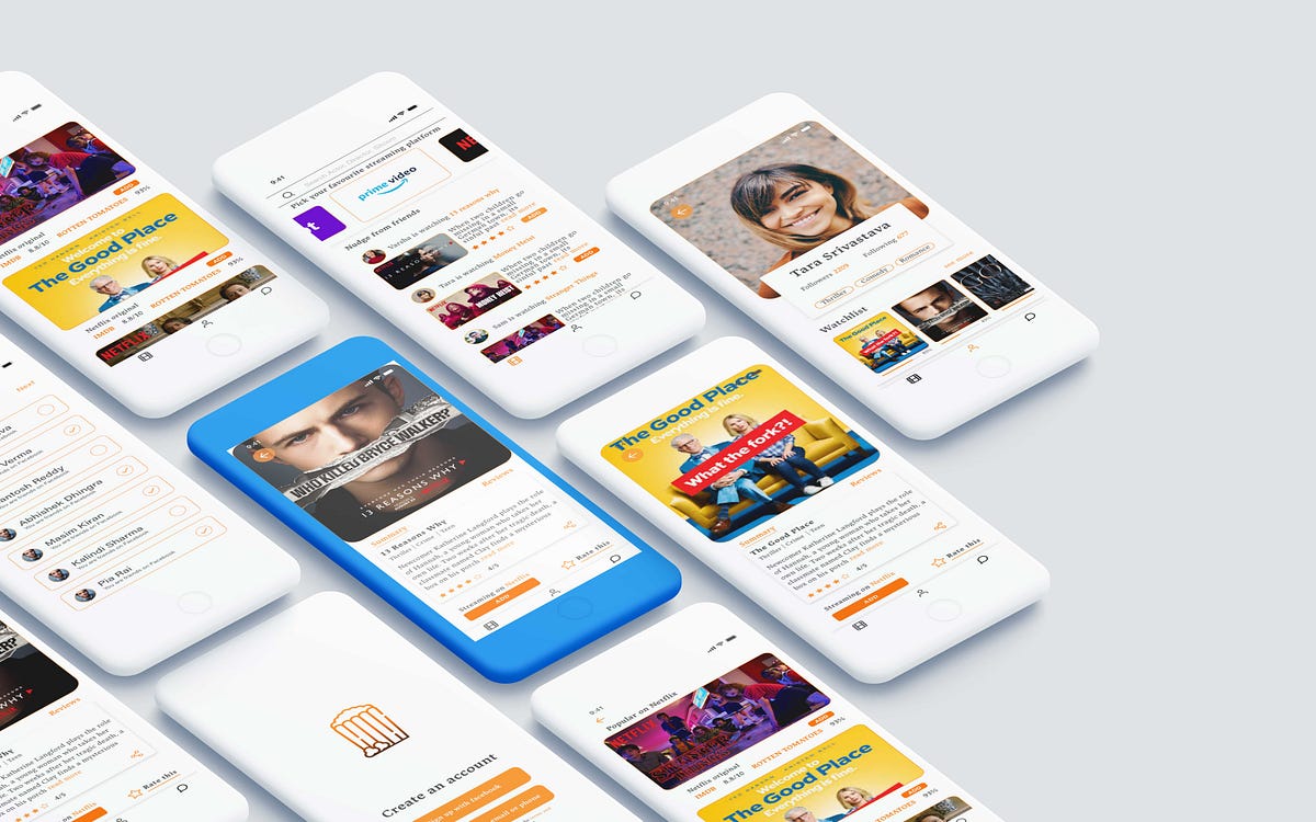 Nudge — User Experience Design Case Study for streaming content online ...
