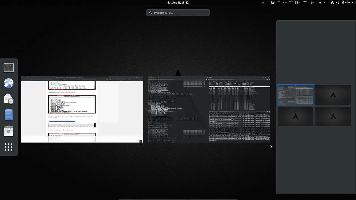 Exploring Arch Linux. Why I decided to explore Arch? | by Jeremy Cheng ...