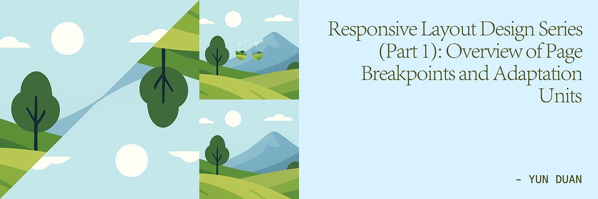 Responsive Layout Design Series (Part 1): Overview of Page Breakpoints and Adaptation Units | by ...
