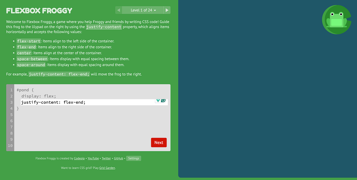 Learning CSS with Frogs 🐸. Critique Blog 3 05–418 Design of… | by Lckim | Medium