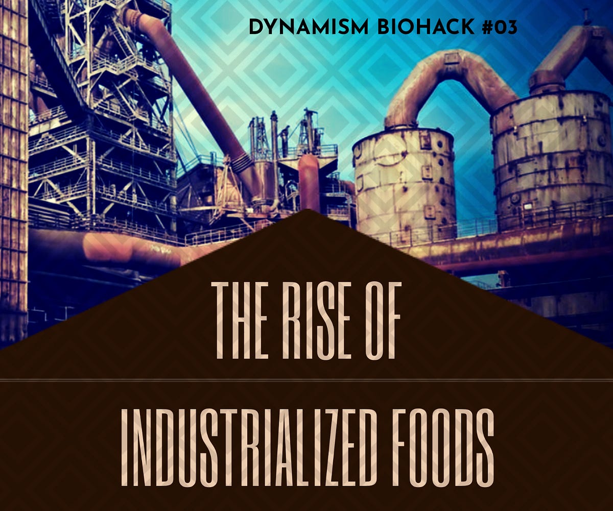 INDUSTRIALIZED FOODS BEGIN THE DOWNFALL OF HUMAN CIVILIZATION | by Matt ...