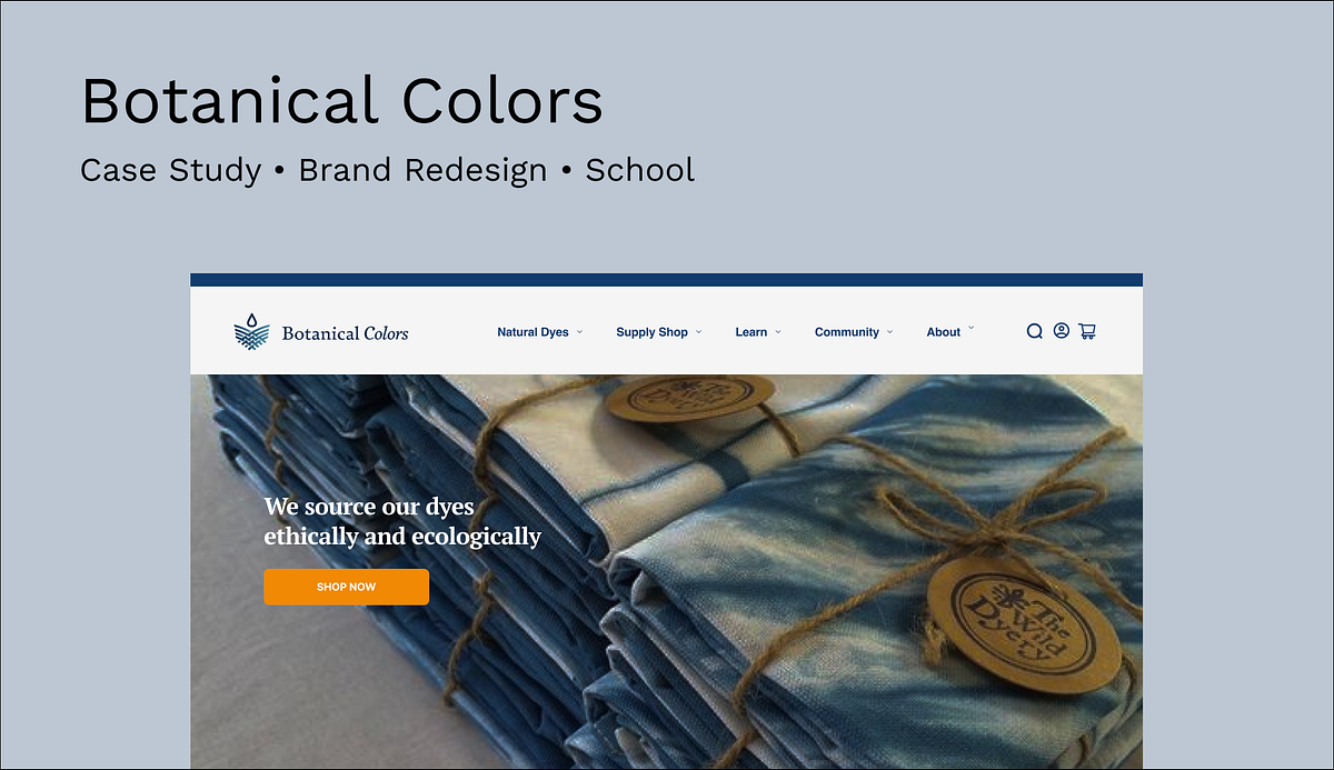 Case Study: Redesigning Botanical Colors’ Website to Enhance User ...