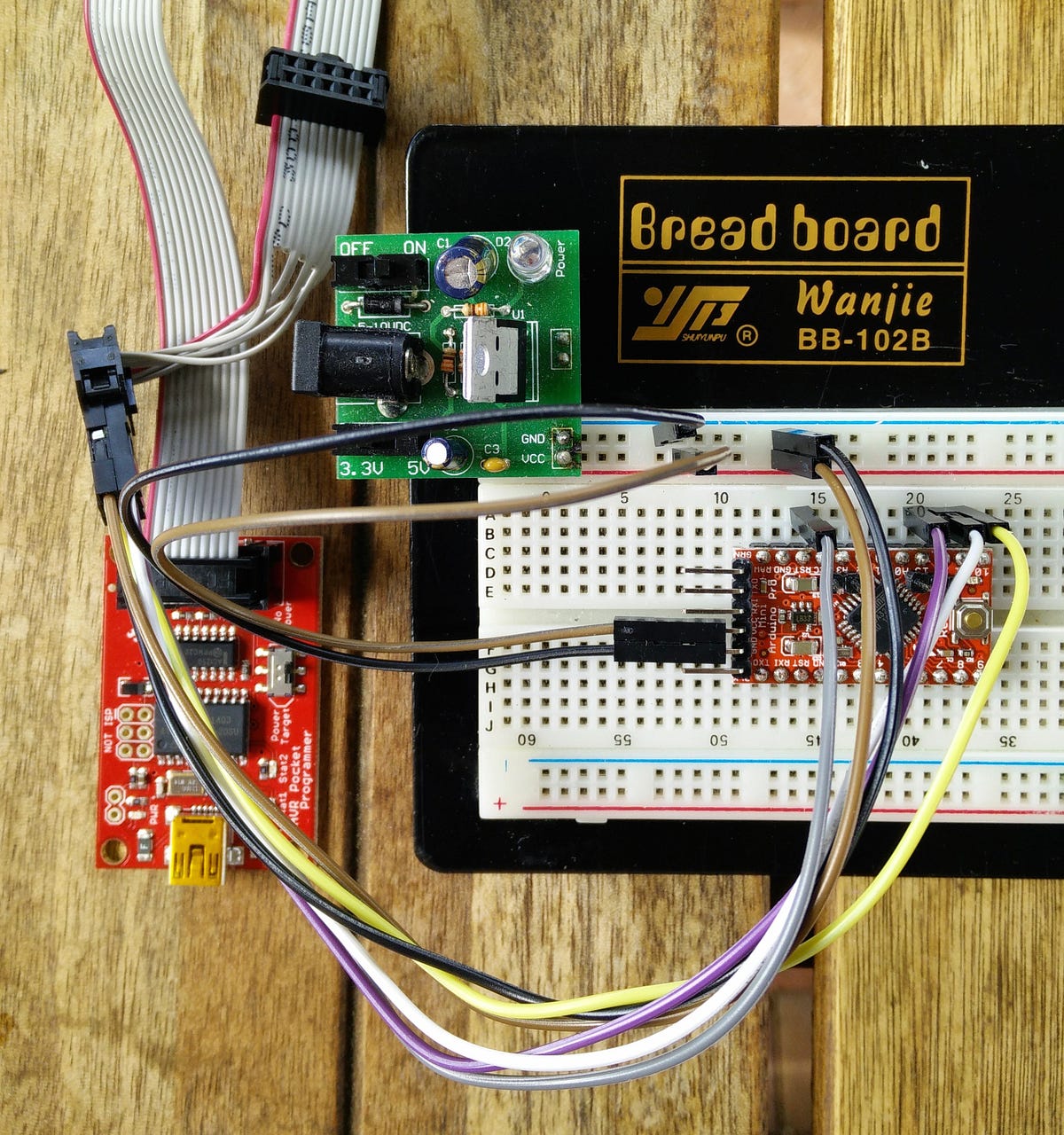 Installing Optiboot on an Arduino Pro Mini | by Andrew Rapp | Medium