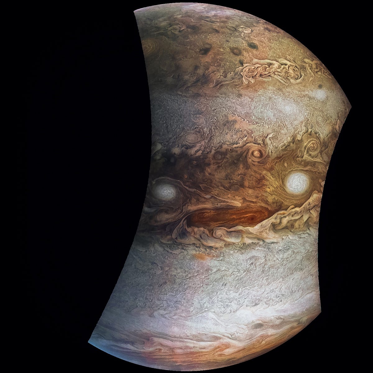 La faccia di Giove. Un caso di pareidolia, ottenuto… | by Michele ...