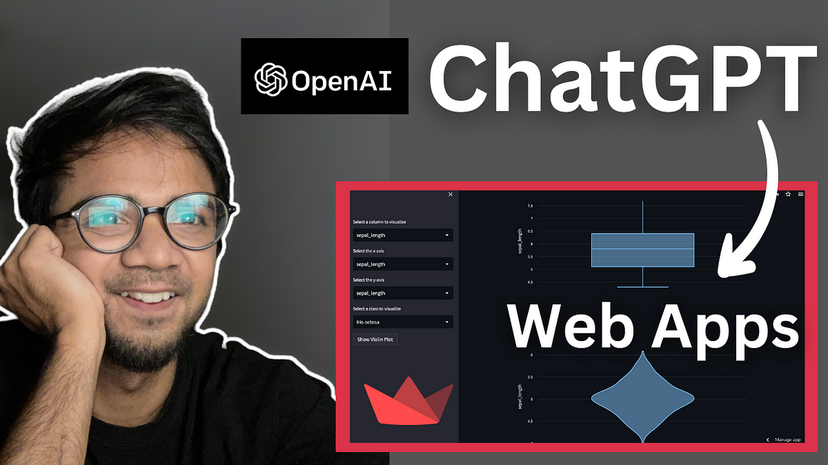 Chatgpt Built This Data Science Web App Using Streamlit Python By 