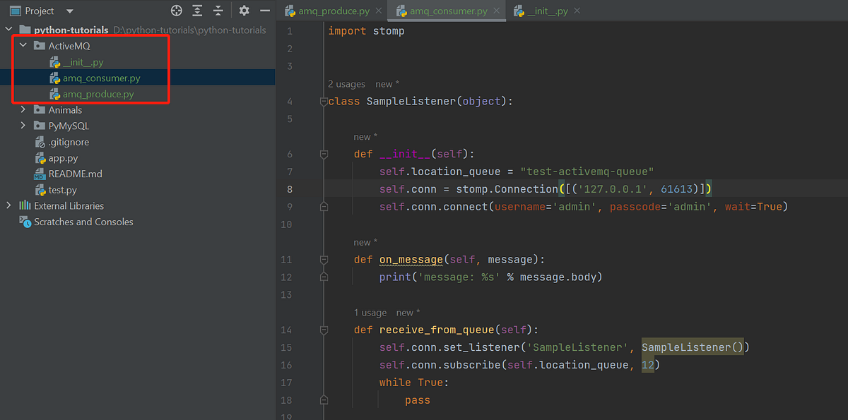 Python(4)-ActiveMQ - Craftsman - Medium