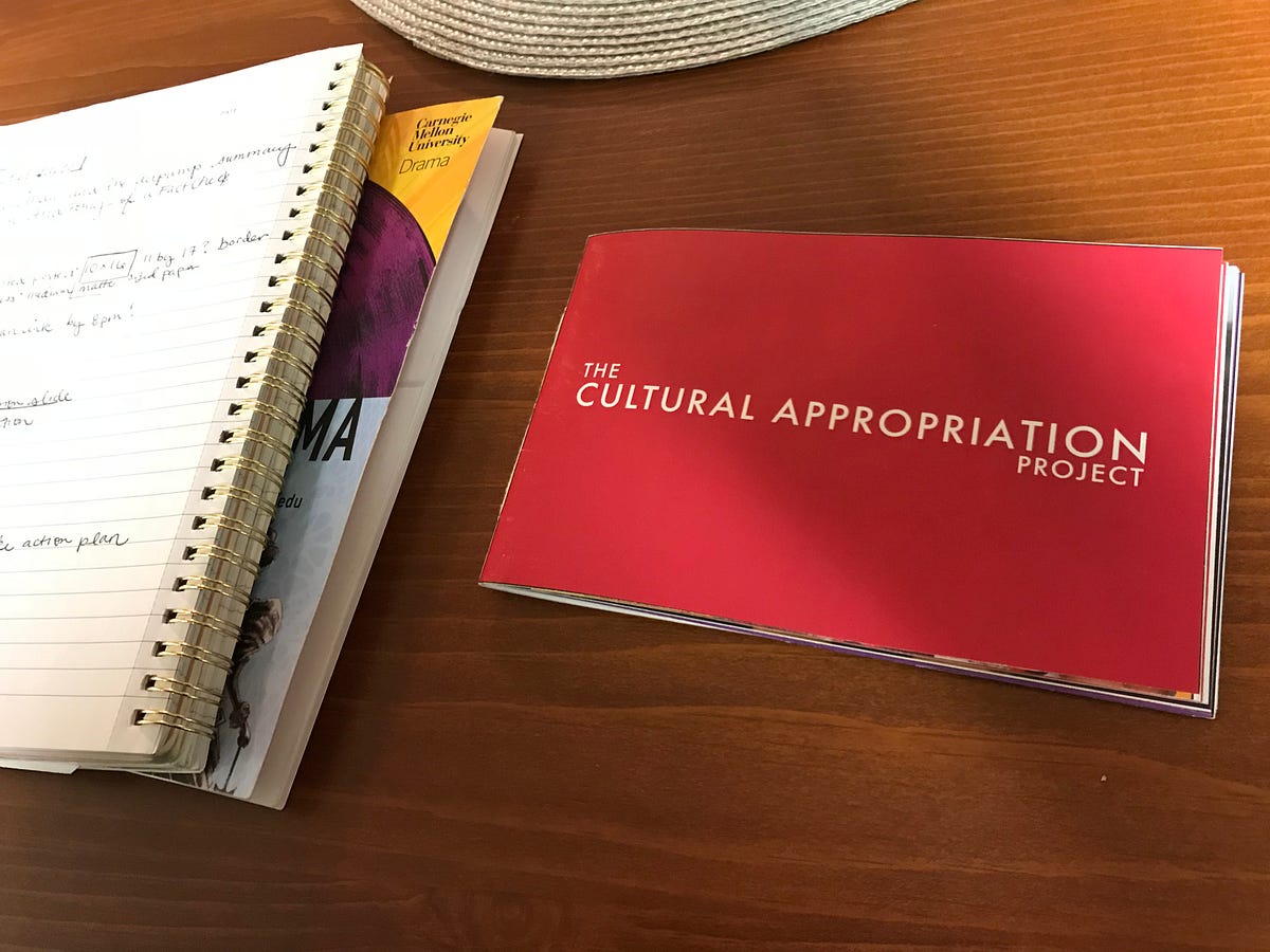 Final Project: Design Book. The Cultural Appropriation Project… | by ...