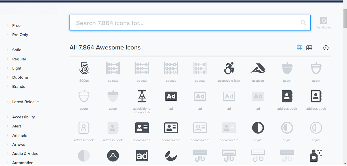 Using Font Awesome 5 in React. The Font Awesome went all out with new ...