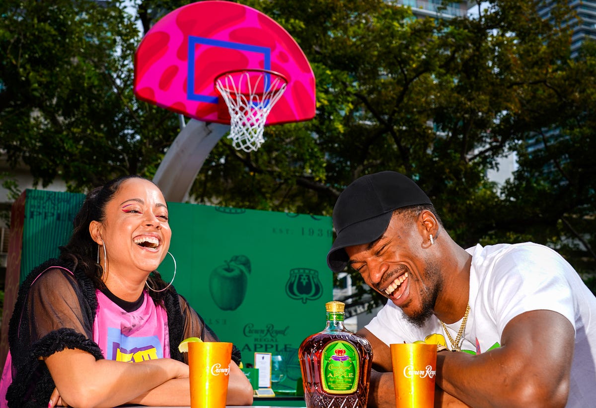 Jimmy Butler teams up with Crown Royal Apple for Basketball Court ...