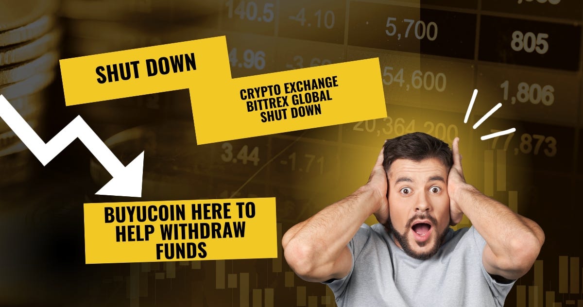 Crypto Exchange Bittrex Global Shut down BuyUcoin here to help withdraw ...