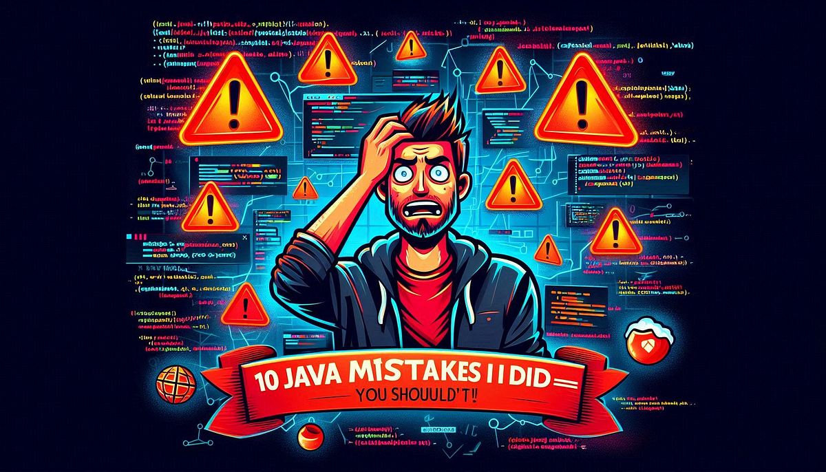 10 Java Mistakes I Made (So You Don’t Have To) | by gopz writezz | Javarevisited | Apr, 2025 ...