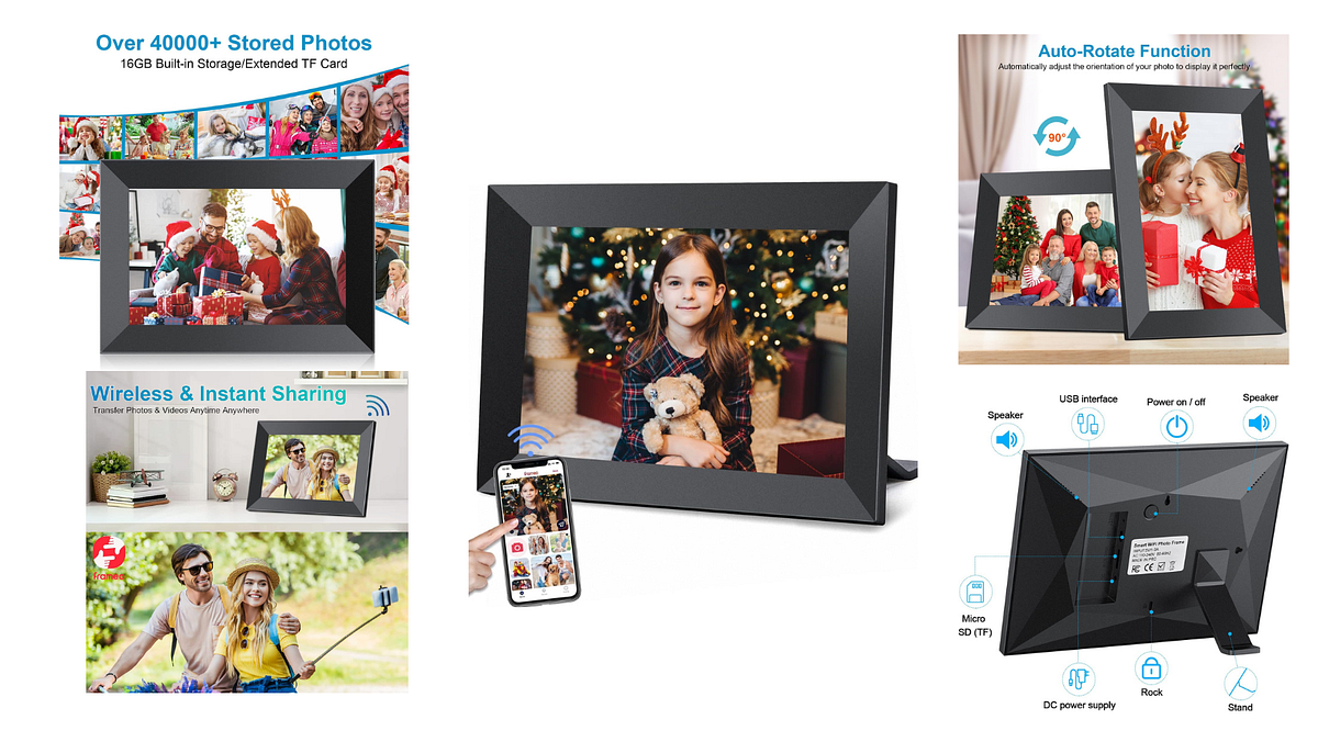 How a Digital Wireless Picture Frame Bridges the Distance in Families ...