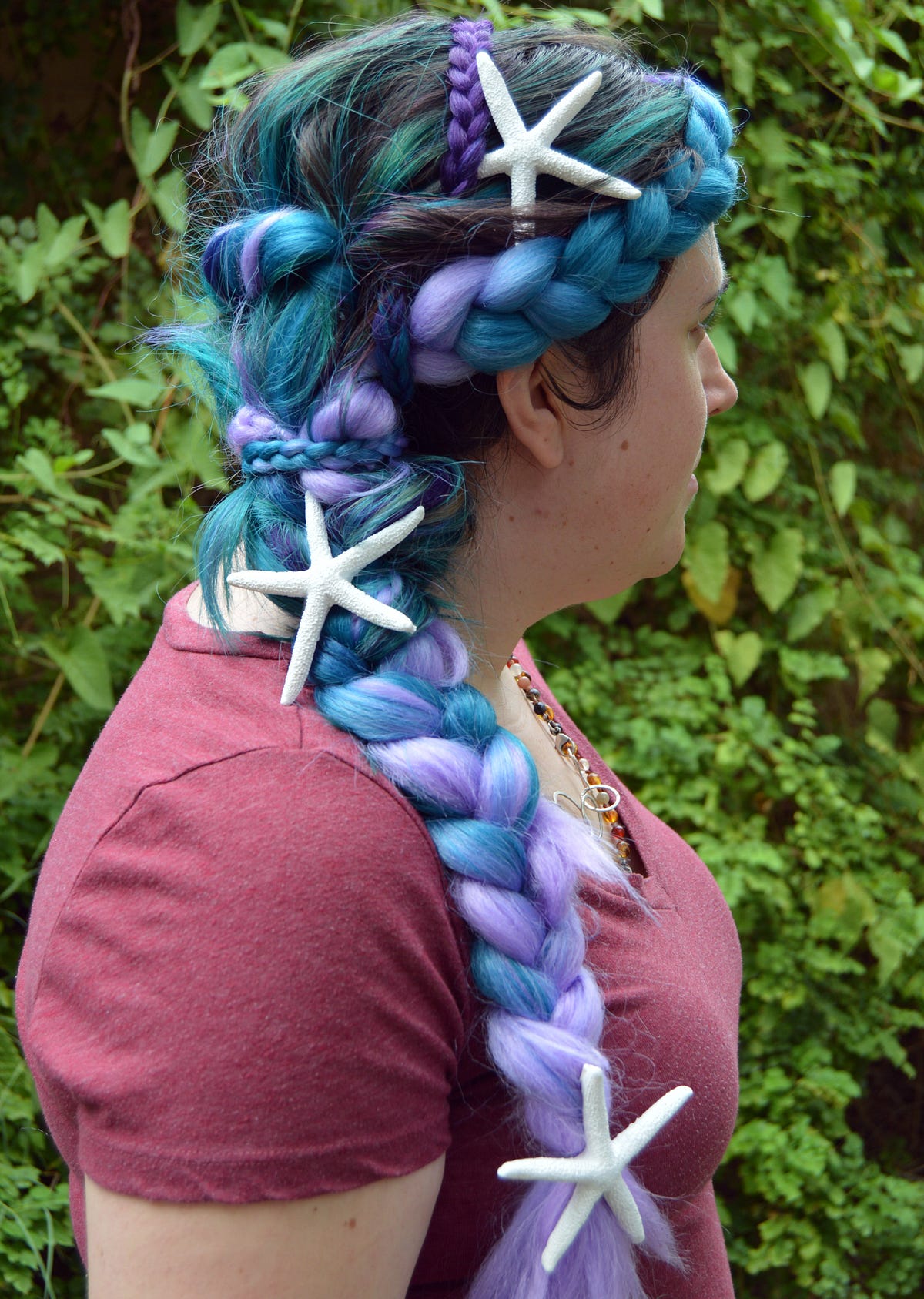 Halloween — Mermaid Hair Tutorial! | by Bekah Buck | Medium