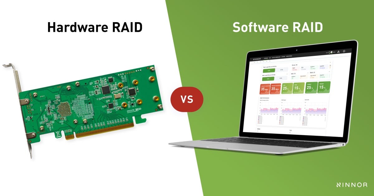 SOFTWARE RAID OR HARDWARE RAID: WHAT’S BETTER IN 2024? | by Sergey ...