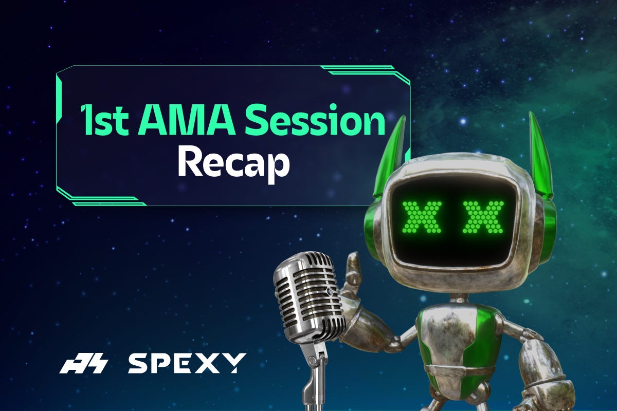 1st AMA Session Recap. On November 22, we had our first AMA on… | by SPEXY | Medium