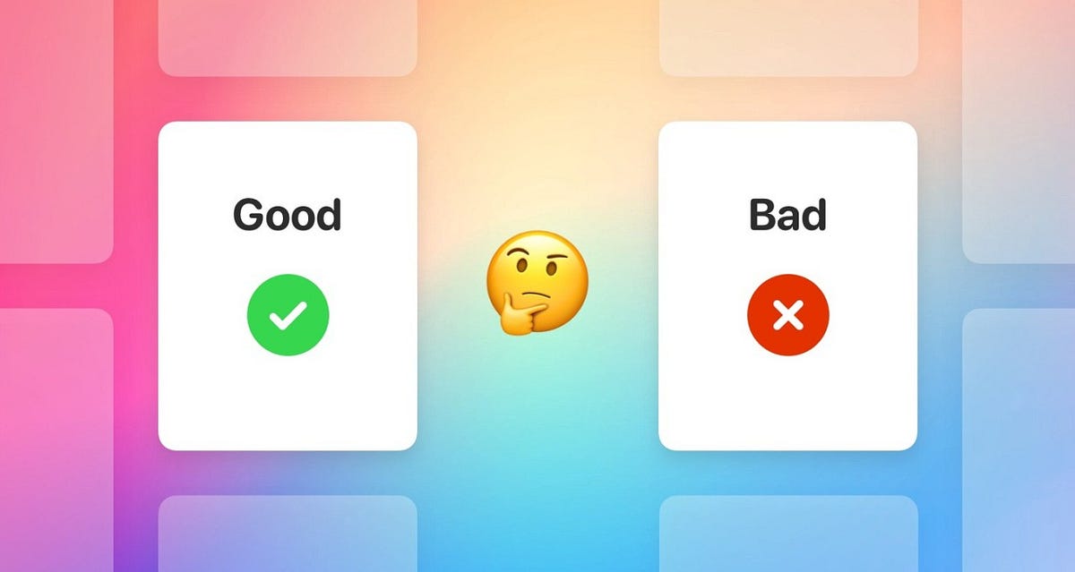 Bad and Good Design (UI/UX). Understanding the difference between… | by ...