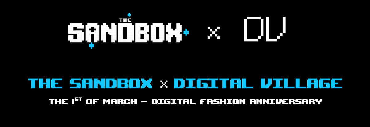The Sandbox 聯合 Digital Village 舉行數字時裝週年大賽 | by The Sandbox (Chinese ...