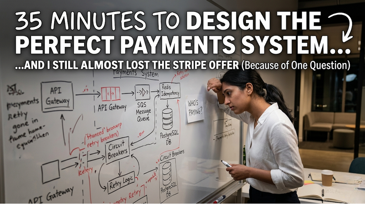 I Designed Stripe’s Entire Payment Retry System on a Whiteboard in 35 ...