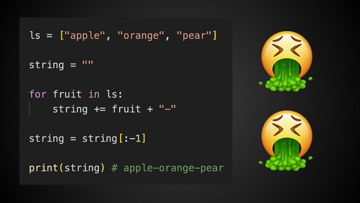 Python — Please Don’t Combine Strings Like This | by Liu Zuo Lin | Level Up Coding