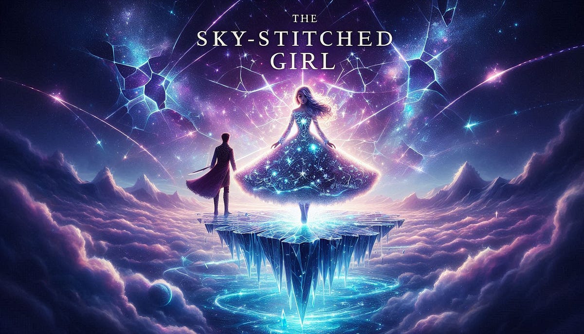 A girl that's bound to the stars. The Sky-Stitched Girl | by ...