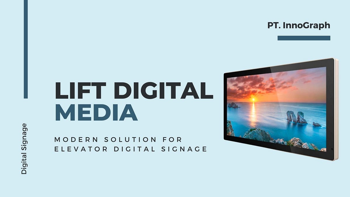 PROMO! Elevator Digital Screen, Terbaik Jakarta, WA:0815–1028–2828 ...