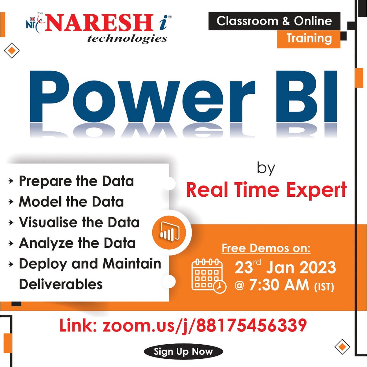 Attend Free Demo On Power BI — NareshIT - Samuel NareshIT - Medium