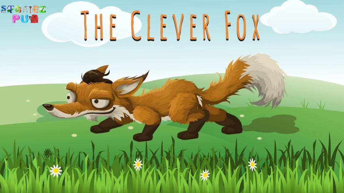 The Clever Fox | Aesop Fables - Storiespub - Medium
