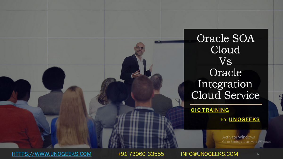 Oracle Soa Cloud Vs Oracle Integration Cloud Service By Techtutorsti Medium