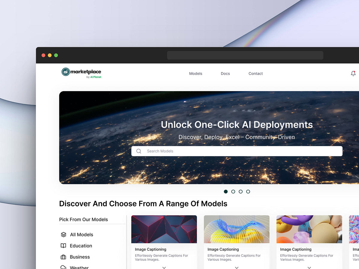 Creating an Intuitive and Efficient User Experience in AI Marketplace ...