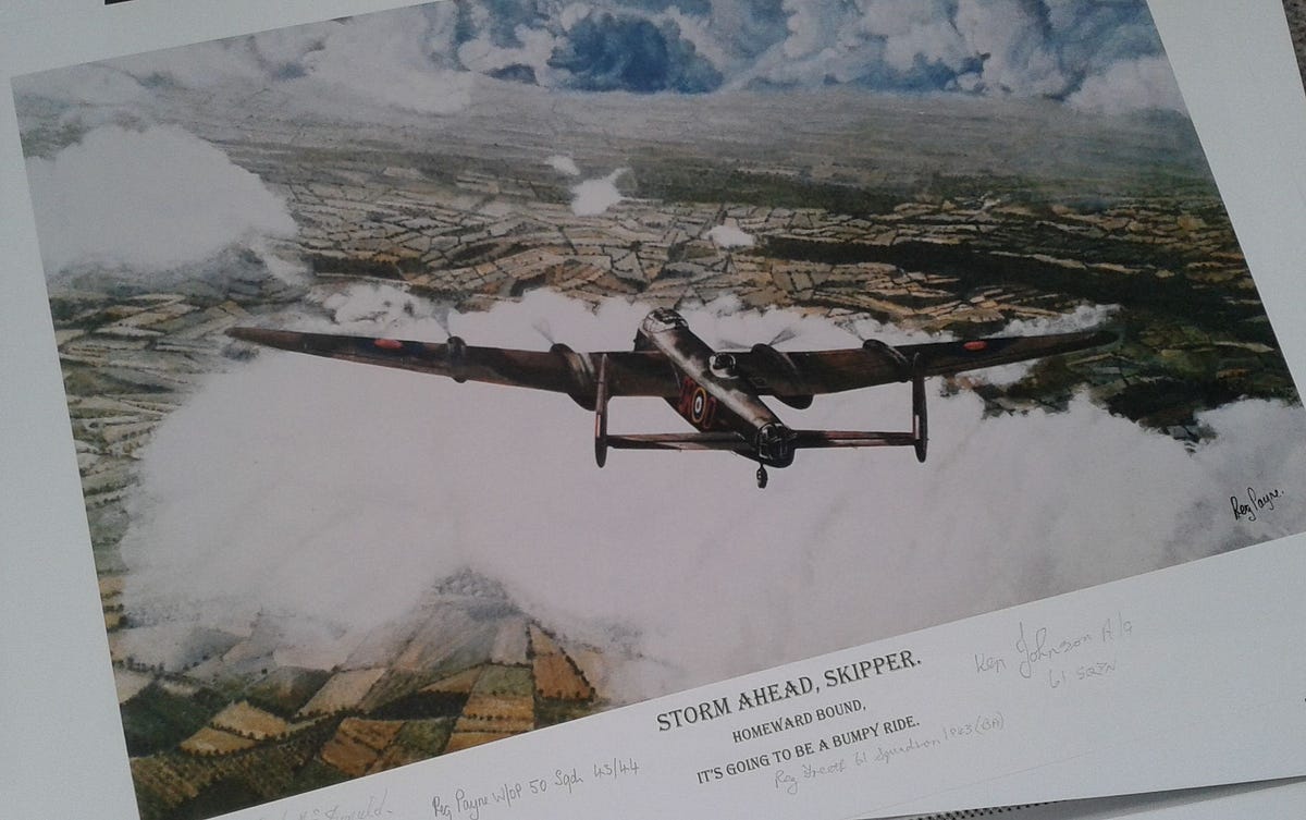 Storm Ahead Skipper. War art of Reg Payne | by Keith Parkins | Art ...