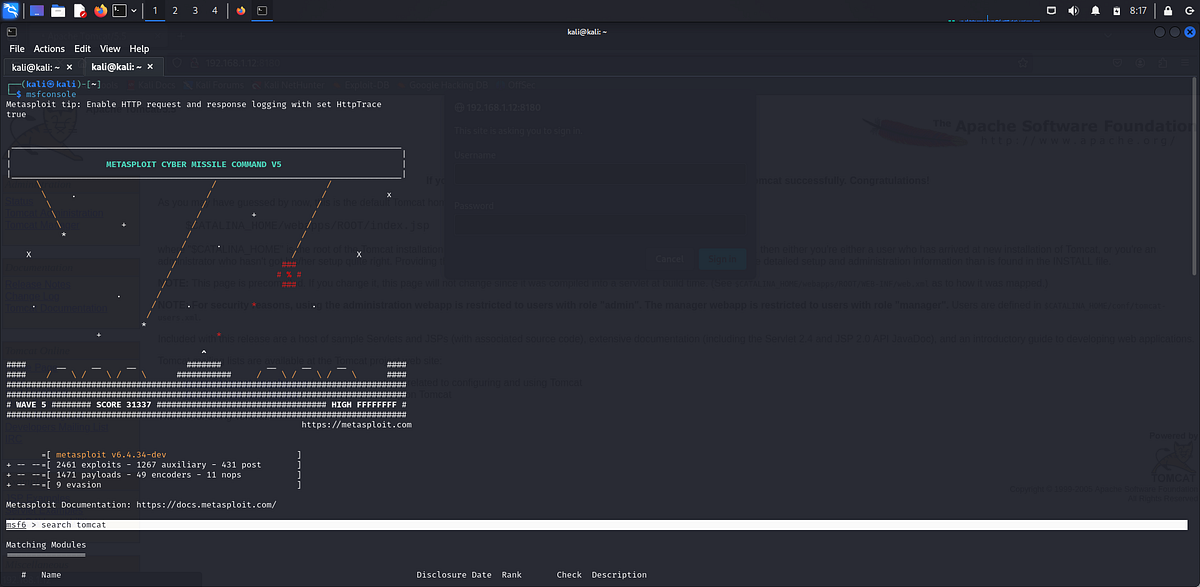 🚀 Metasploit Exploitation & Port Scanning Project | by ZyadSelim | Medium