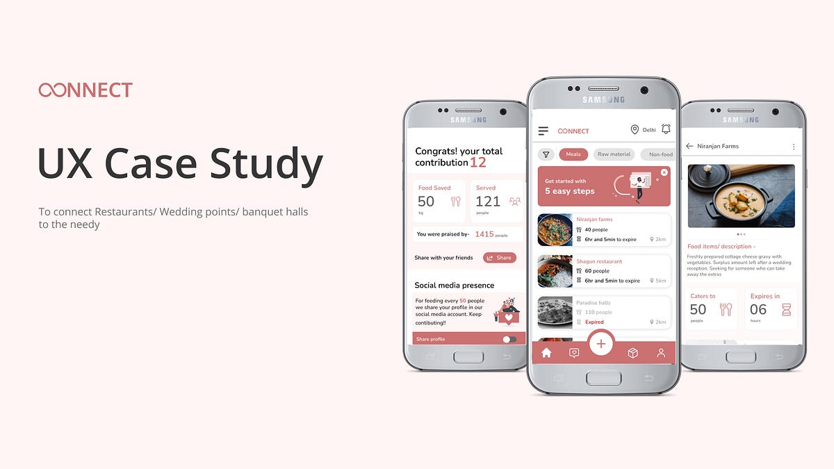 Case Study: Design an App that enables the connectivity between ...