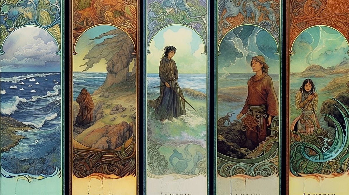 Summary of Book The Earthsea Cycle series by Ursula K. Le Guin | by ...