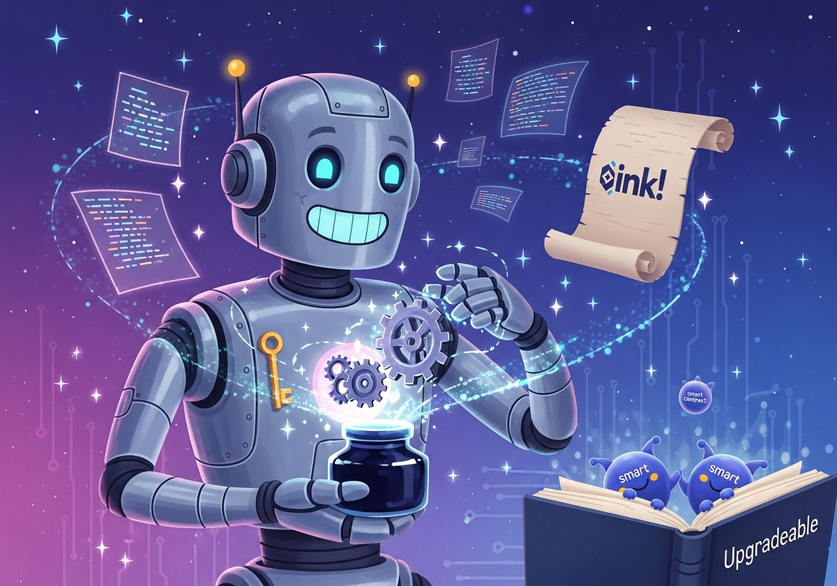 🔮 Rust Smart Contract #8 || Upgradeable Smart Contracts in ink! | by WeDev | Medium