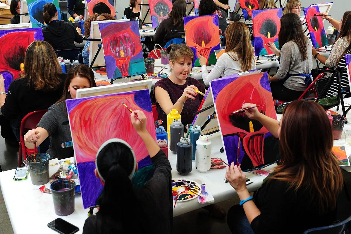 Paint and Sip Classes, Central Coast: Have Fun While You Create! | by ...