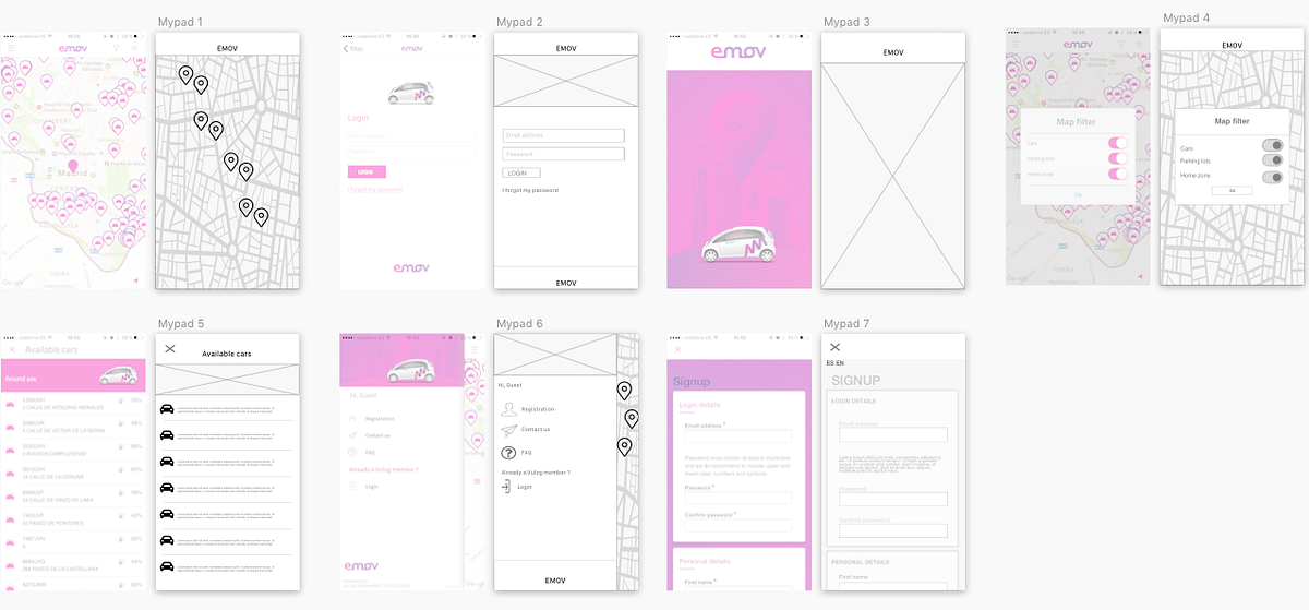 Wireframing challenge. This exercise was quite a pleasant… | by FZM ...