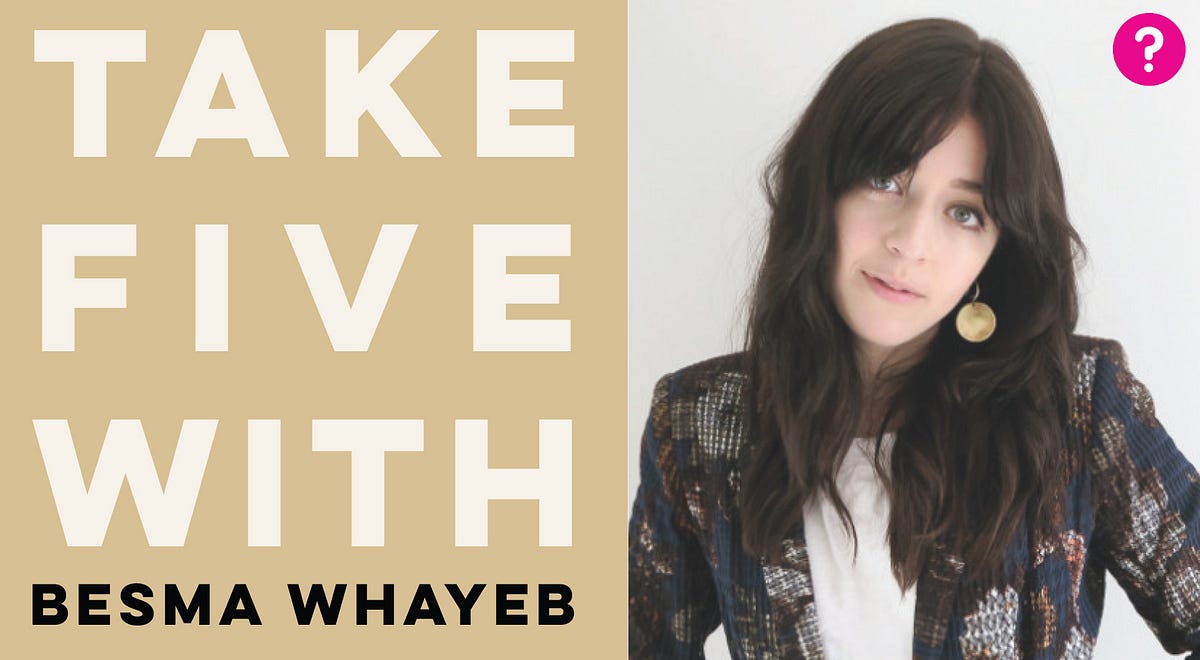 #TakeFiveWith Besma Whayeb. Could you tell us about yourself and… | by ...