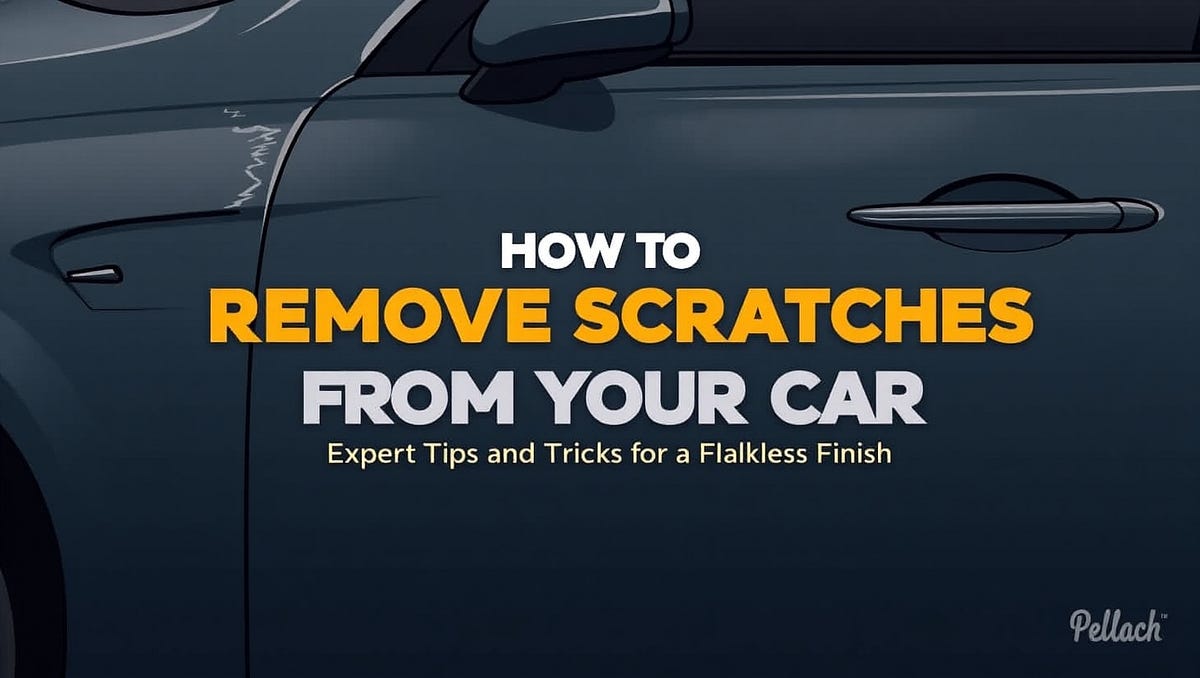 How to remove scratches from your car | by Brk Hatipoglu | Medium