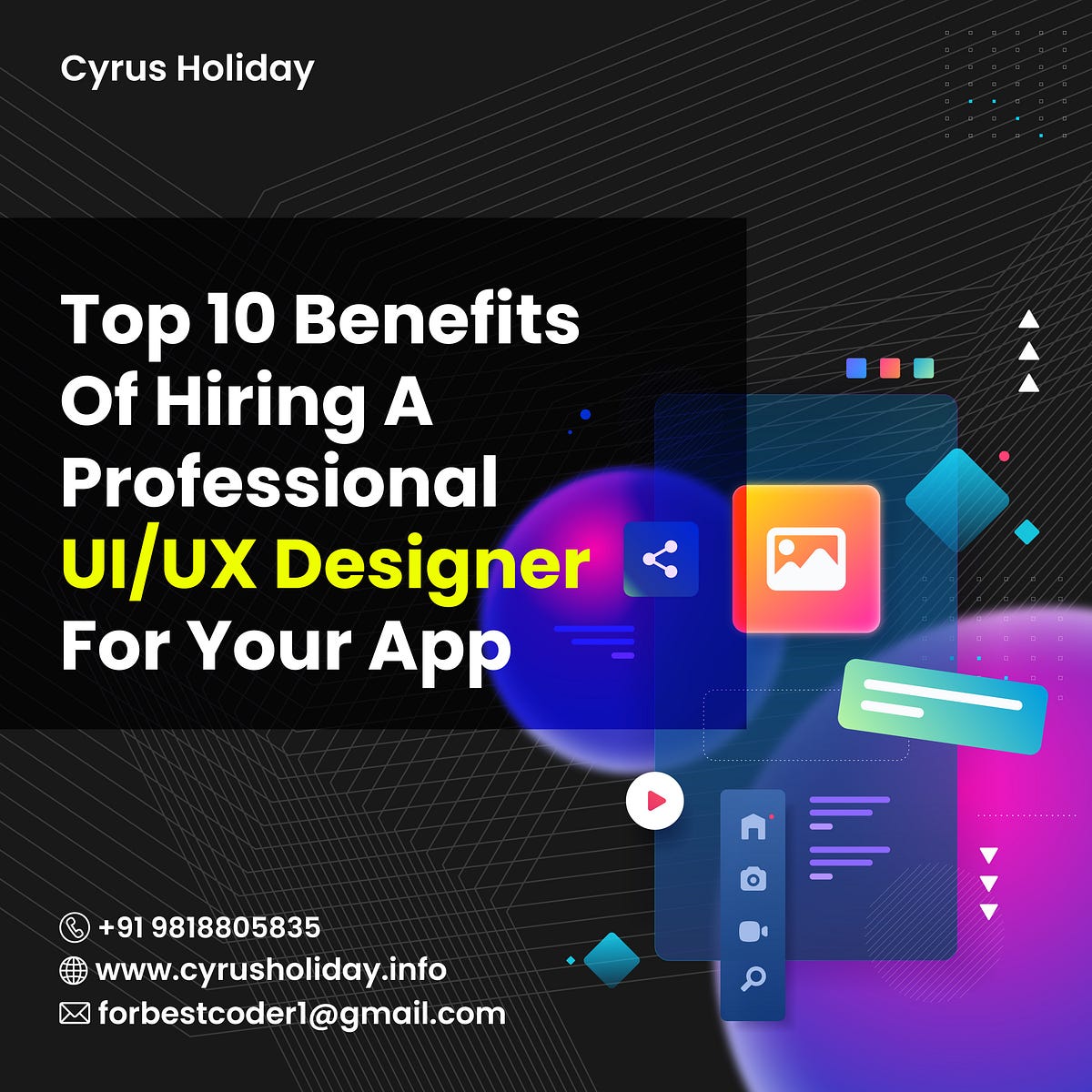 Top 10 Benefits Of Hiring A Professional UI/UX Designer For Your App ...