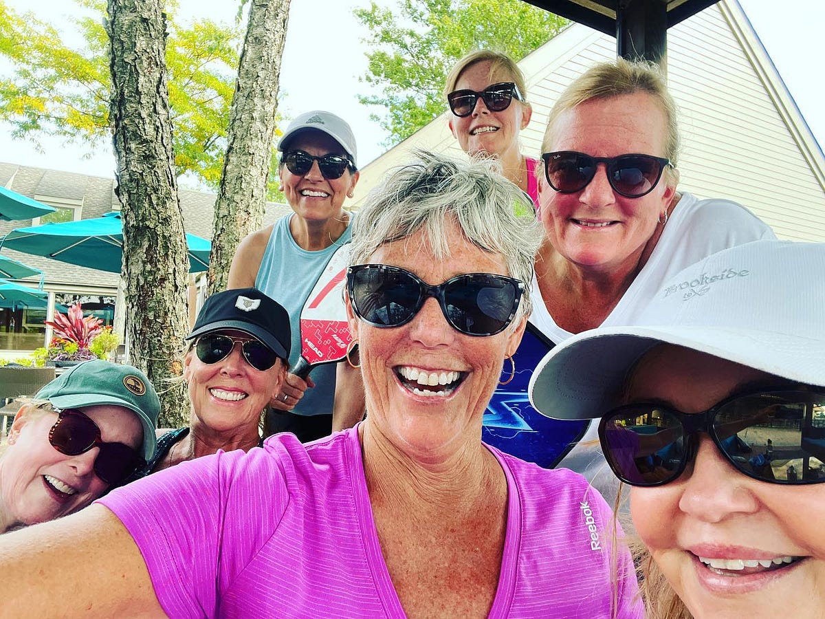 Playing With Friends. Pickleball and friendship | by Candy Kennedy ...
