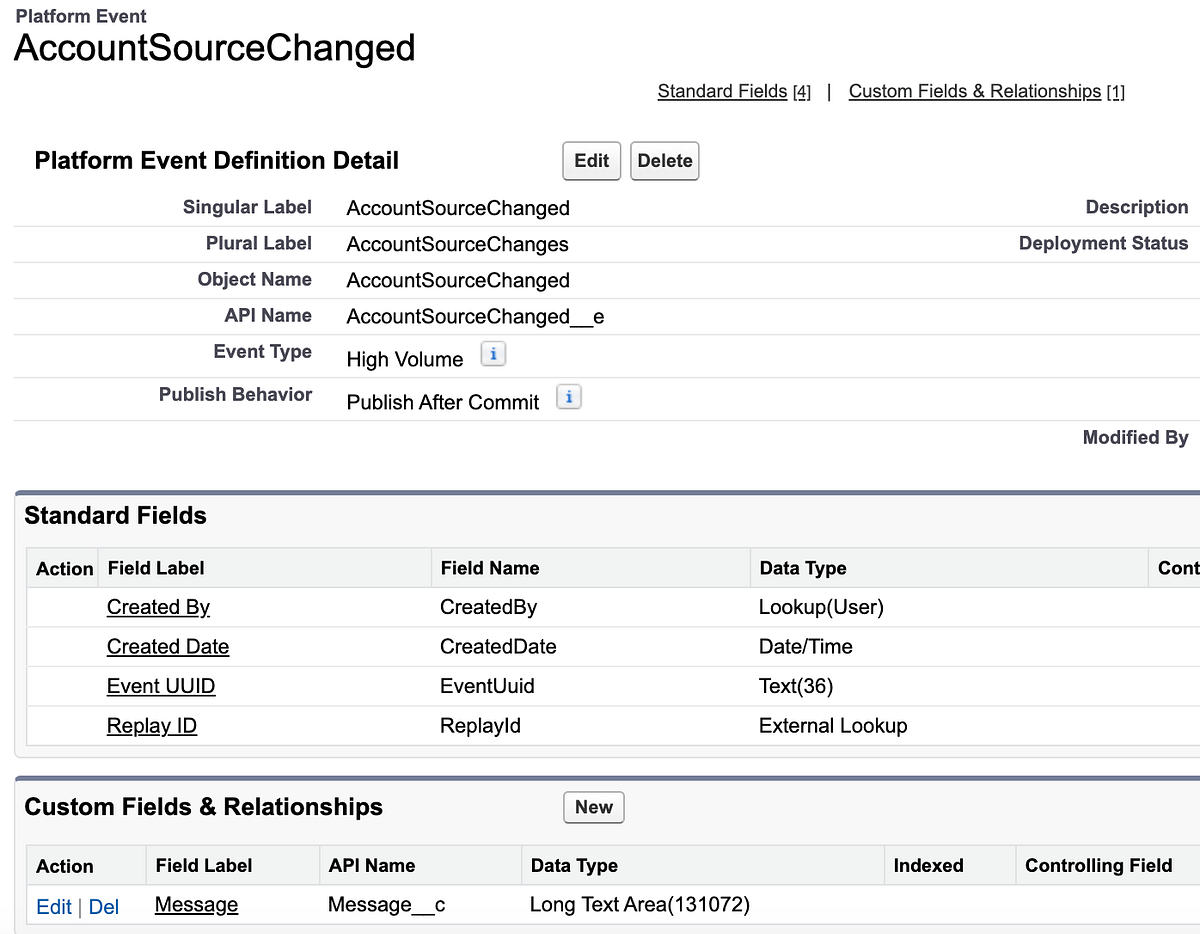 Platform Events. Platform event is a built in feature of… | by Shama Gurav | Medium