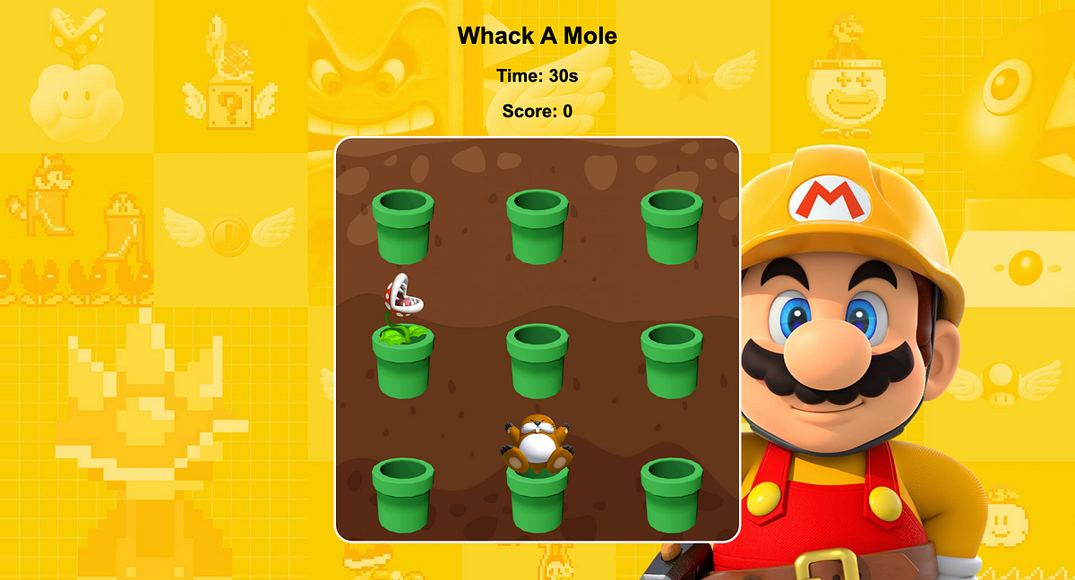 🎉 Whack-a-Mole Game: Let’s Bring Moles to Life with JavaScript! | by ...
