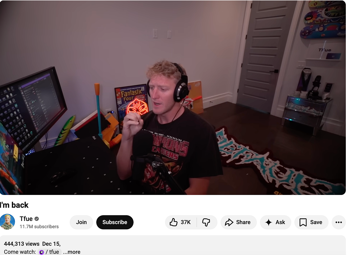 The Tfue Paradox: 5 Lessons from a Superstar Who Chose Reality Over the ...