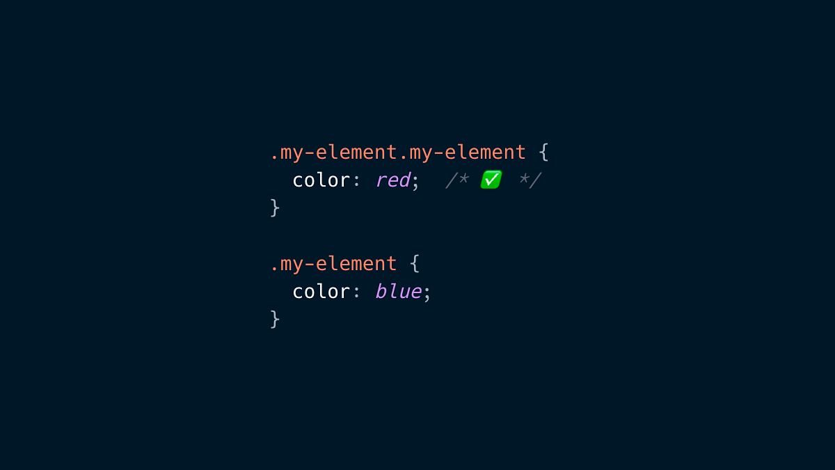 Mengulang Simple Selector di CSS. #element#element | by Nauval ...