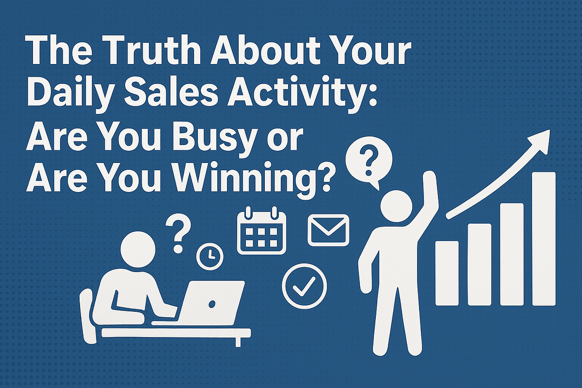 The Truth About Your Daily Sales Activity: Are You Busy or Are You ...