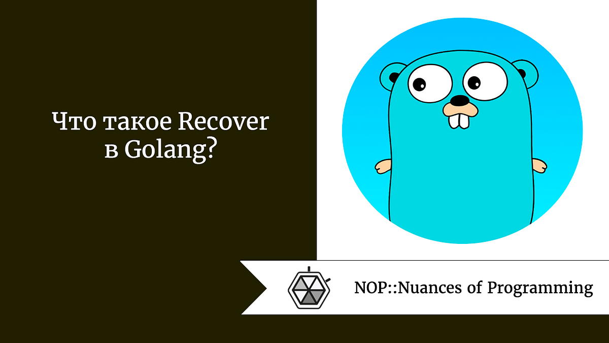 Что такое Recover в Golang?. Recover — очень интересный, мощный… | by Андрей Шагин | NOP ...