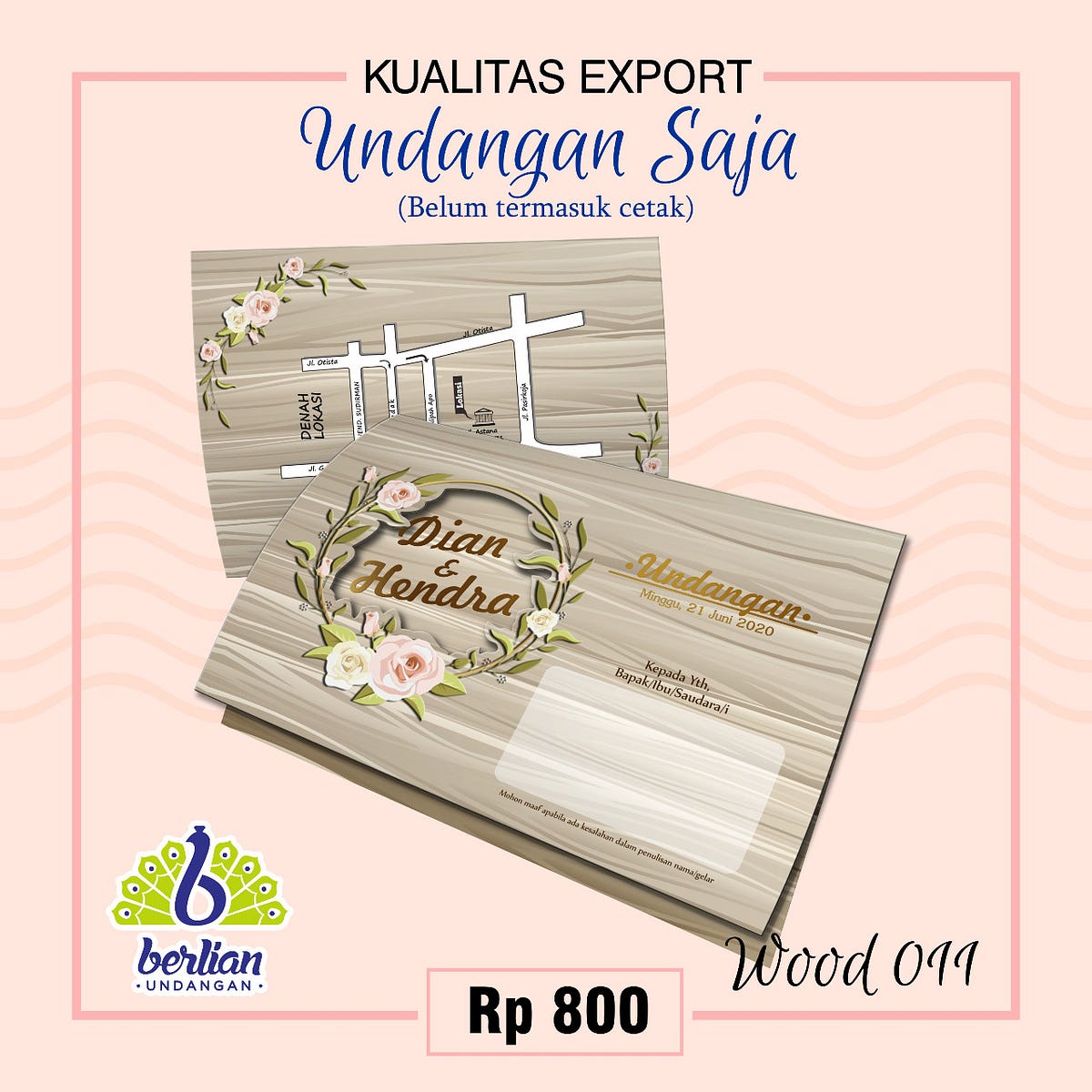 Contoh Undangan Pernikahan yang Pas Baik Kemasan Maupun Desain | by ...