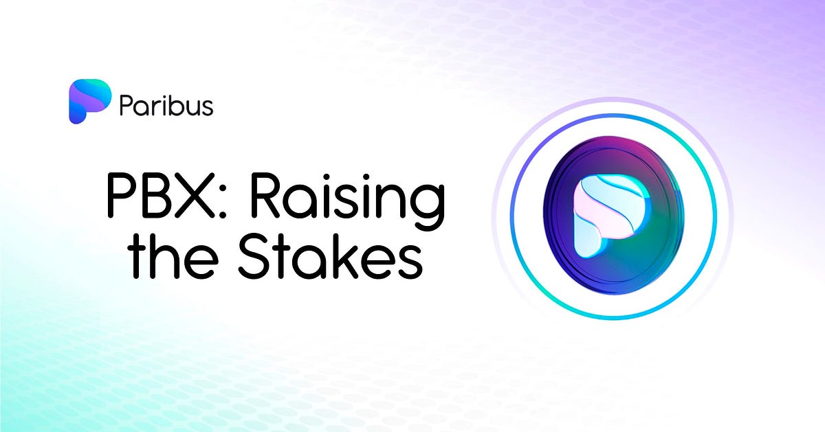 PBX: Raising the Stakes. 6-weeks ago we announced native staking… | by ...
