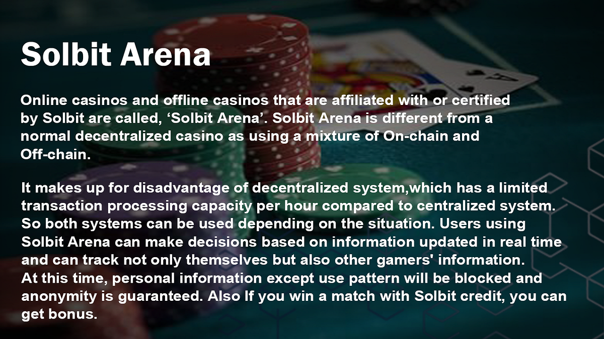 Solbit Arena. Solbit Arena | by Solbit | Medium